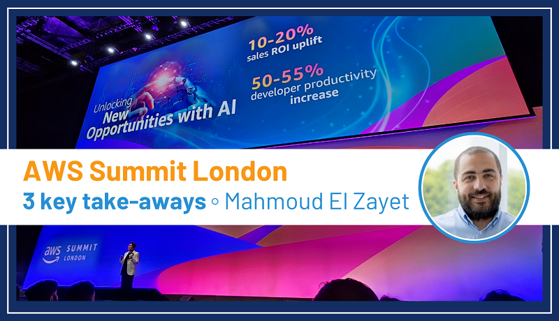 3 key take-aways: AWS Summit London 2023